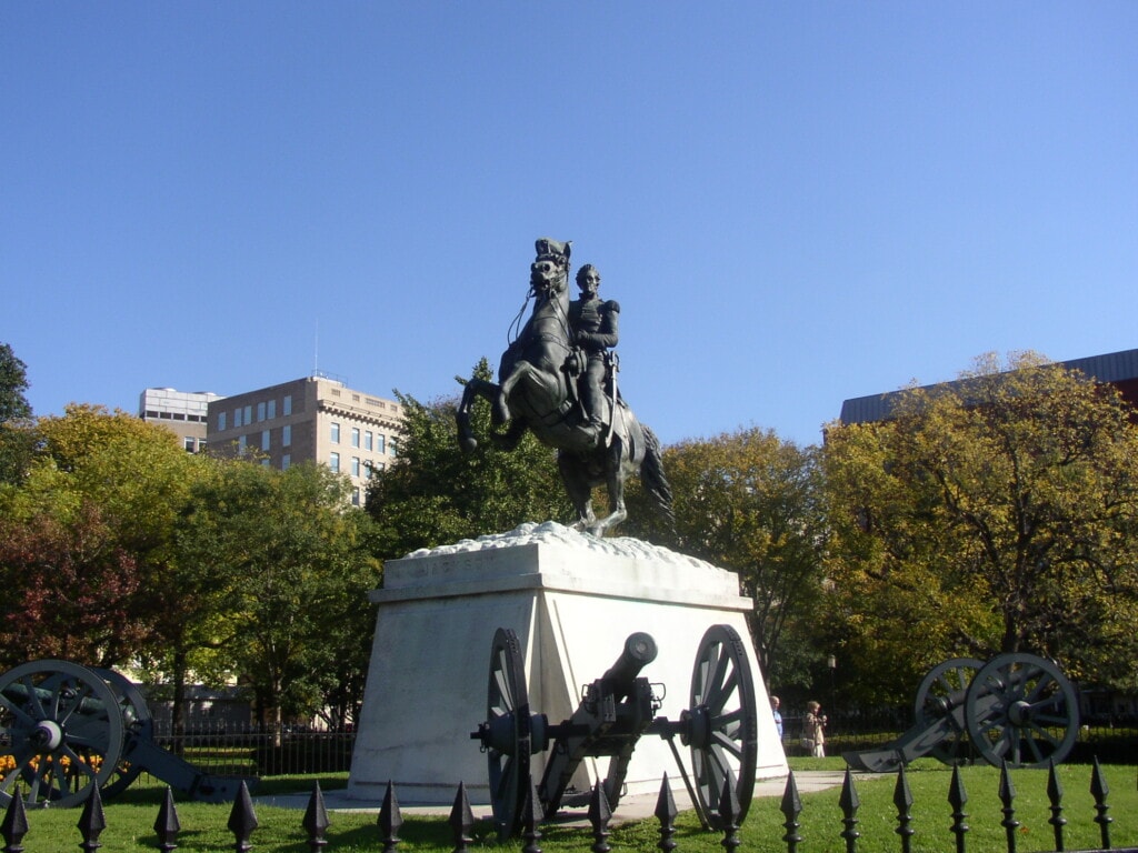 Presidential Statues – Washington through Grant - Presidential Crossroads